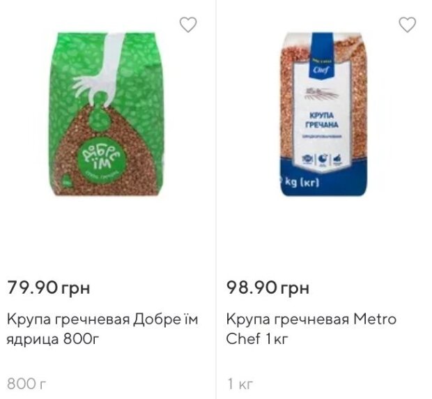 АТБ и Metro показали цены на гречку сахар хлеб и подсолнечное масло в